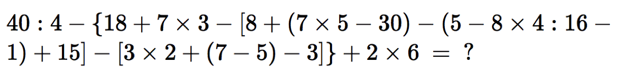 Espressioni aritmetiche | Il genio della matematica